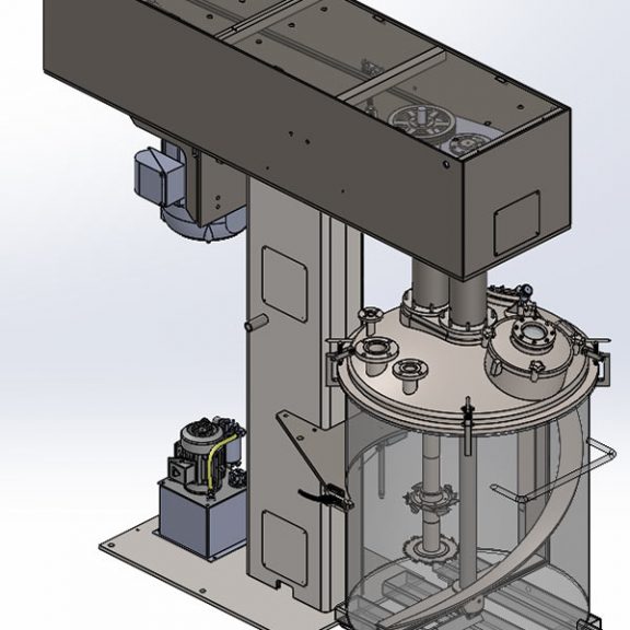 HHL-II Dual Shaft Mixer/Disperser | Hockmeyer | Hockmeyer Equipment ...